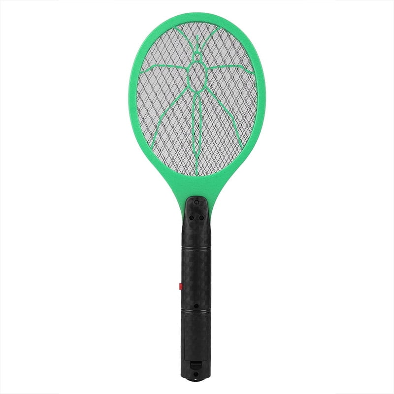 Matamoscas eléctrico con batería inalámbrica, matamoscas, raqueta ...