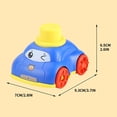 5 Pack Bath Toy Water And Land-purpose Chain Water Toy Car Stall ...