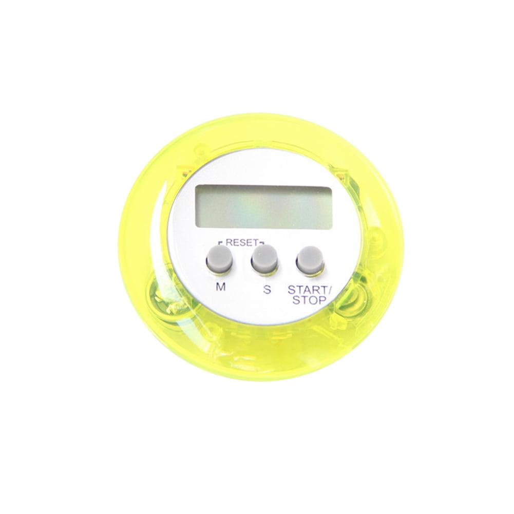 Round Magnetic Back Stand LCD Digital Kitchen Countdown Cooking Alarm ...