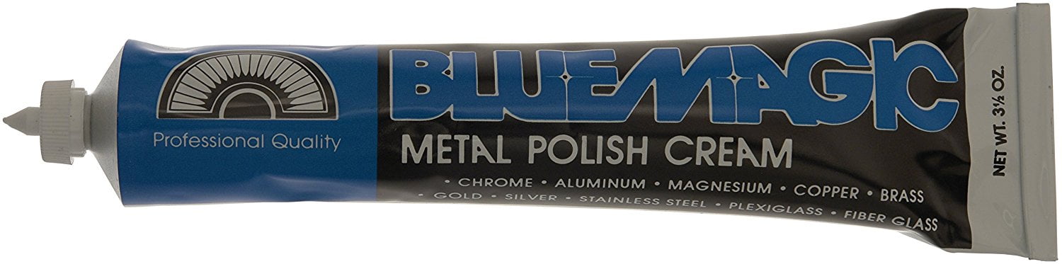 Blue Magic 100-12 Metal Polish Cream - 3.5 oz. - Walmart.com