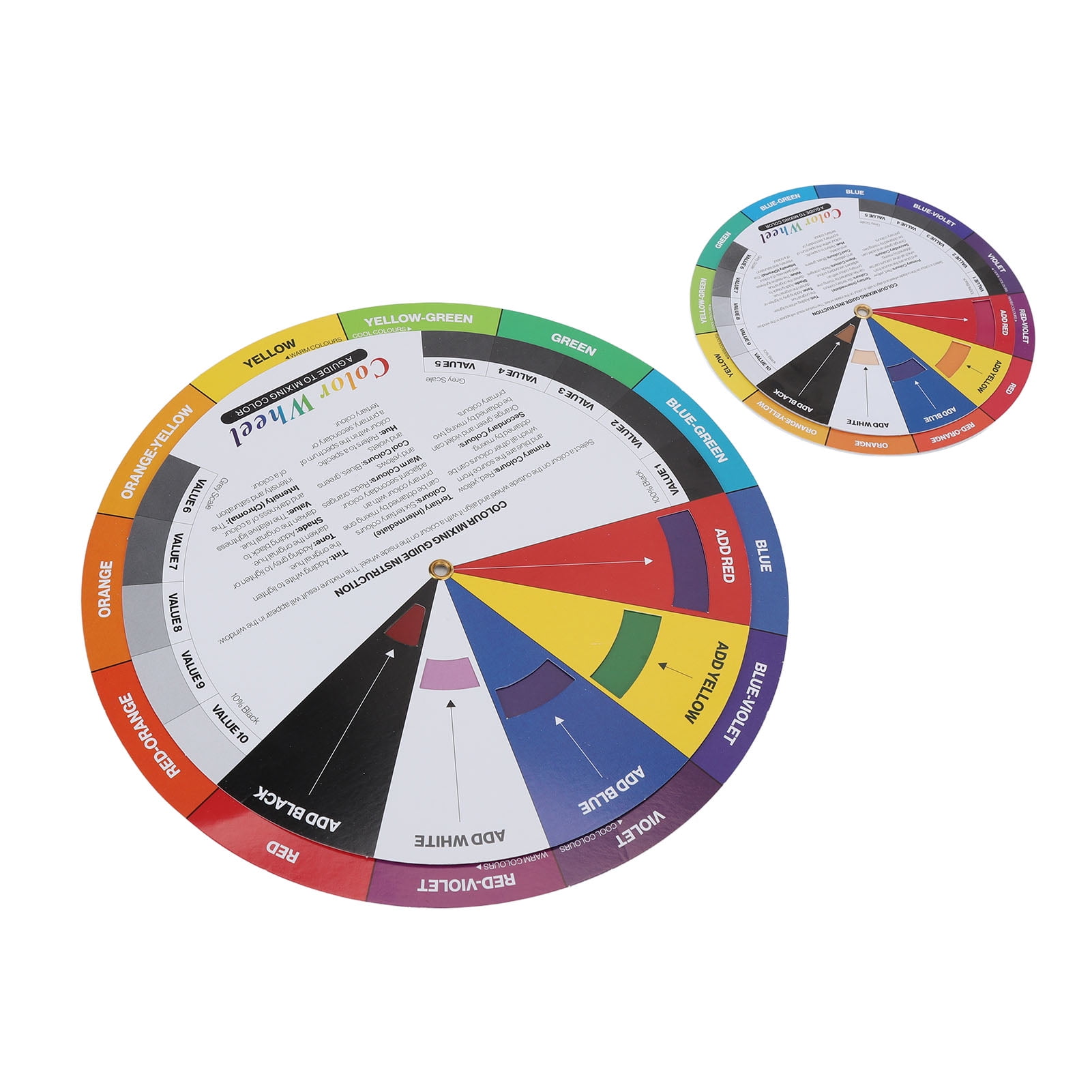 Artist Color Wheel, Color Mixing Guides Identify Color For Artists For ...