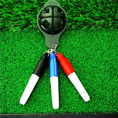 Golf Ball Line Marker Plastic Marking Alignment golf ball Tool line ...