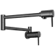 Contemporary Wall-Mount Pot Filler in Matte Black 1165LF-BL - Walmart.com