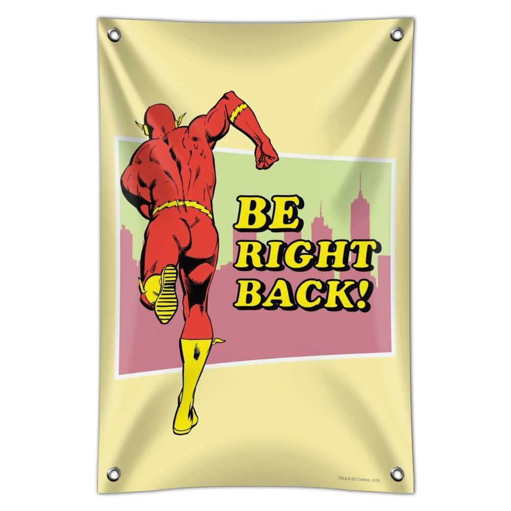 The Flash Be Right Back Home Business Office Sign - Walmart.com