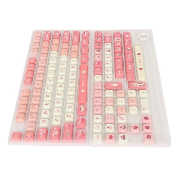 Mechanical Keyboard Keycaps, PBT Keycap Set 135 Keys For 108 Mechanical ...