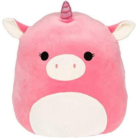Squishmallow Kellytoy Zoe Pink Unicorn 12" Super Soft Plush Toy Stuffed ...