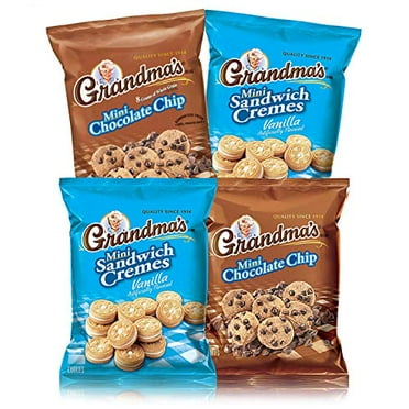 Grandma's Cookies, Variety Pack, 2.5 oz, 33-count - Walmart.com