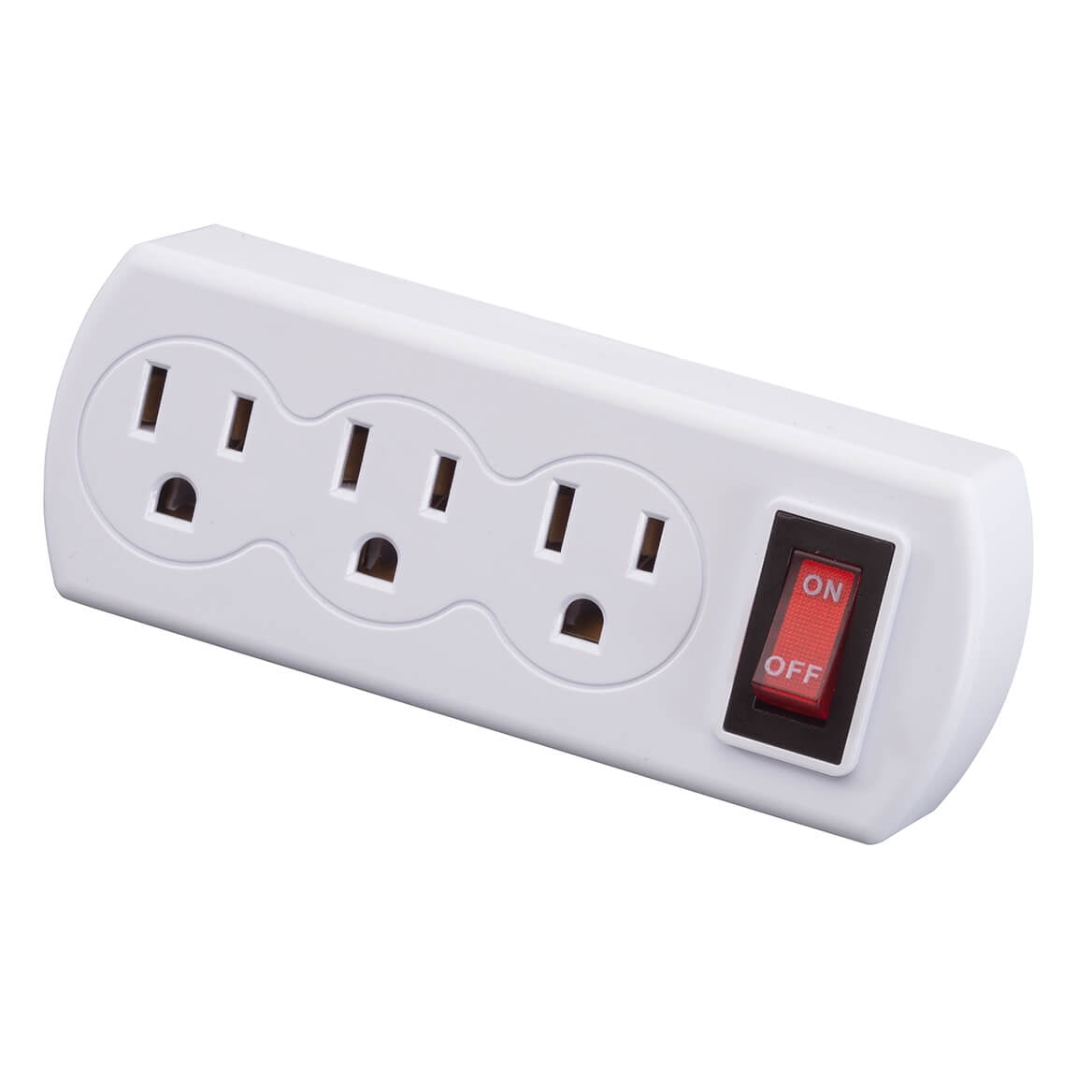 Triple Plug Adapter with Switch - Walmart.com