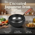 Japanese Cast Iron Cookware, Uncoated Thick Iron Pot , Hand-Forged Non ...