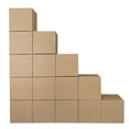 UOFFICE Heavy Duty Corrugated Cube Boxes, 14x14x14" - 275lb, 15 Count ...