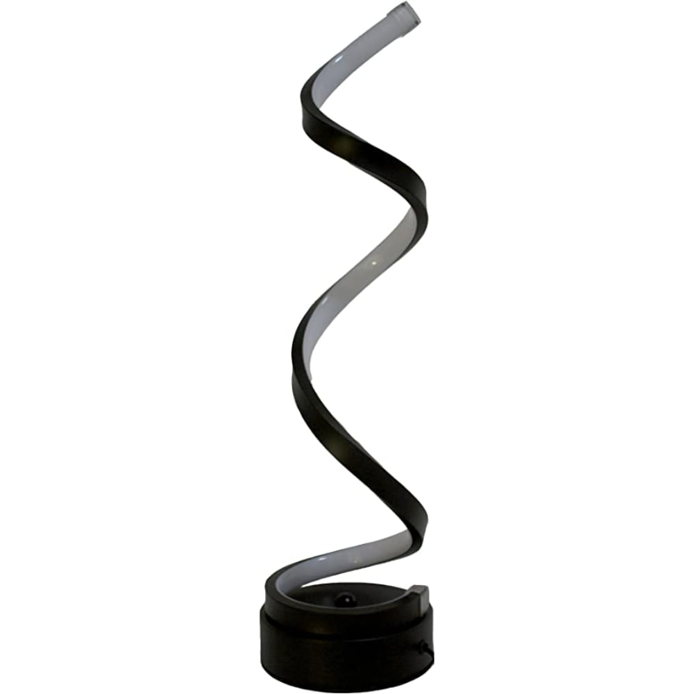 AAOMASSR Vertical Spiral Dimmable LED Table Lamp, Curved LED Desk Lamp ...