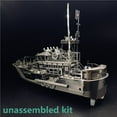 1/100 Unassembled Model Retro Lifeboat Model Kit Military Enthusiasts ...