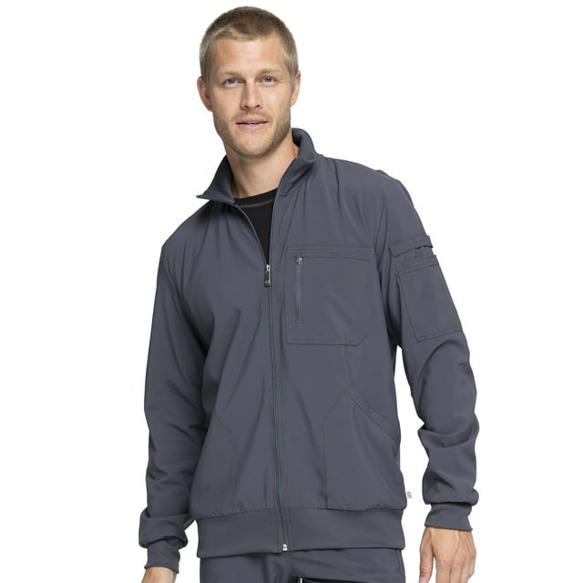 Cherokee Infinity Men Warm Up Scrubs Jacket Zip Front CK305A - Walmart.com