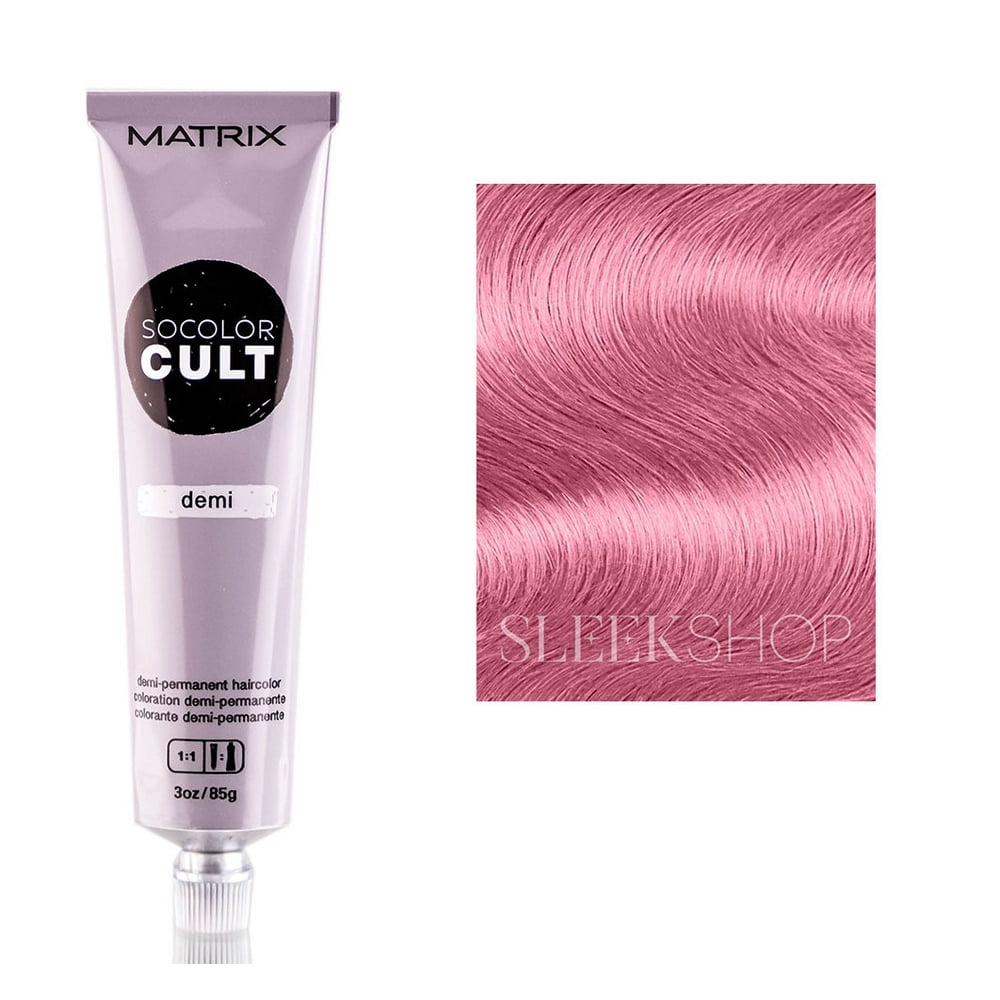 Matrix - Matrix SoColor Cult Demi Perm Haircolor - Sparkling Ros ...