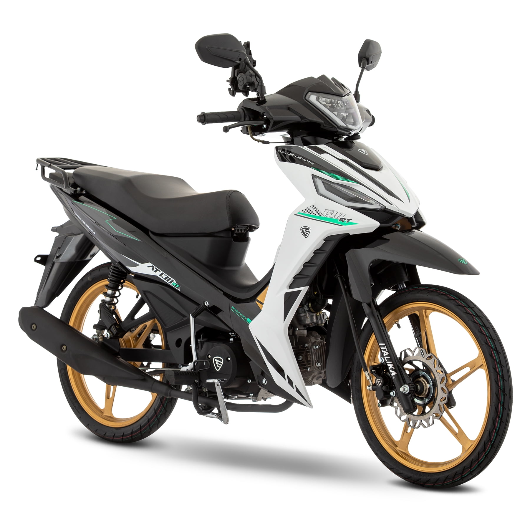 Motocicleta AT130 RT Blanco Italika | Bodega Aurrera en línea