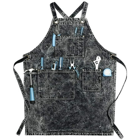 Arsenal 5700 Torso Length Work Tool Apron, 16-Pockets, Gray | Walmart ...