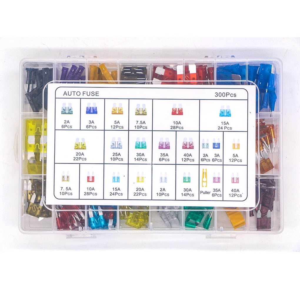 BrowQuartz 300 Pieces/Kit Aluminium Car Fuse Detachable Short-circuit ...