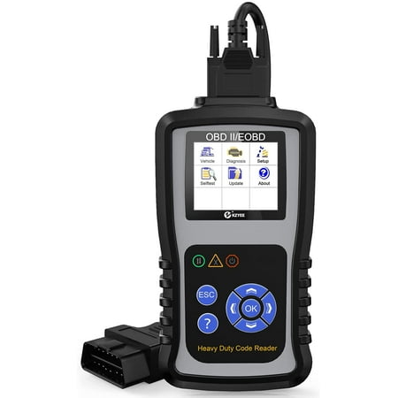 KC601 Heavy Duty Scan Tool, HD Truck Diagnostic Scanner Transmission ...