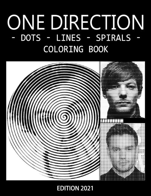 One Direction Dots Lines Spirals Coloring Book Great Gift For Girls One Direction Dots Lines Spirals Coloring Book Great Gift For Girls