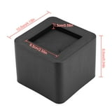 Dilwe 4 Pieces/Set Furniture Leg Risers PP Plastic Non-Slip Riser for ...