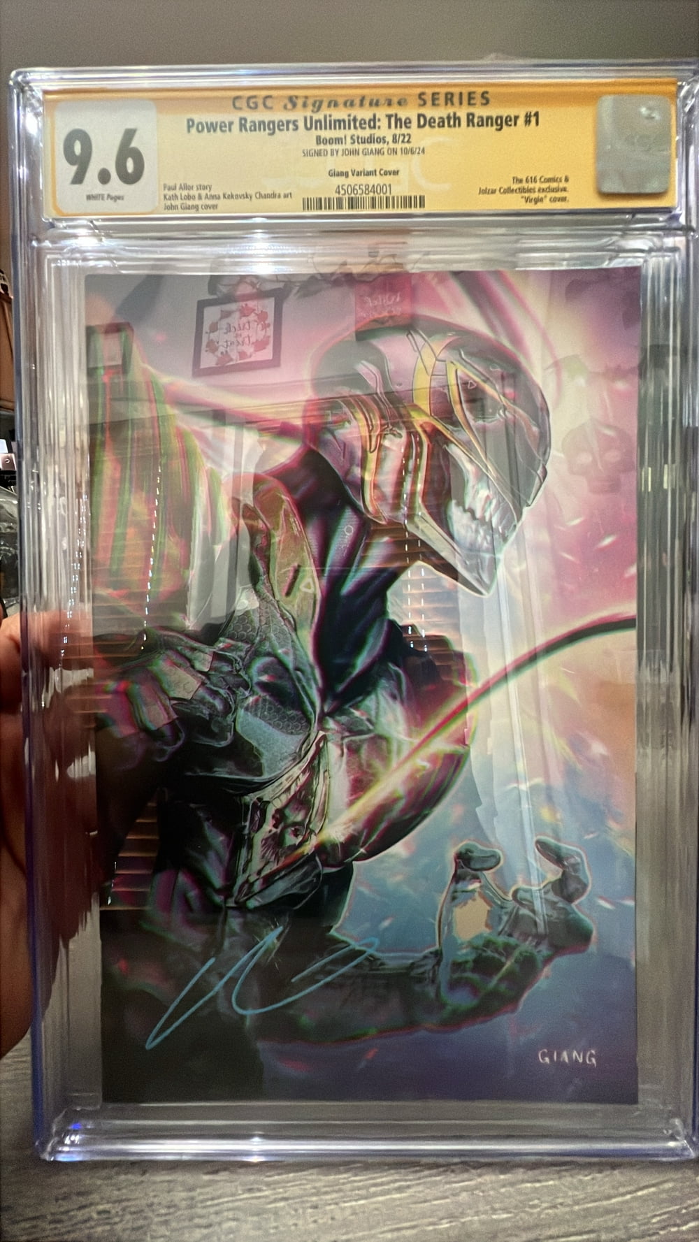 Power Rangers Unlimited: The Death Ranger #1 - CGC 9.6 Comic Book ...