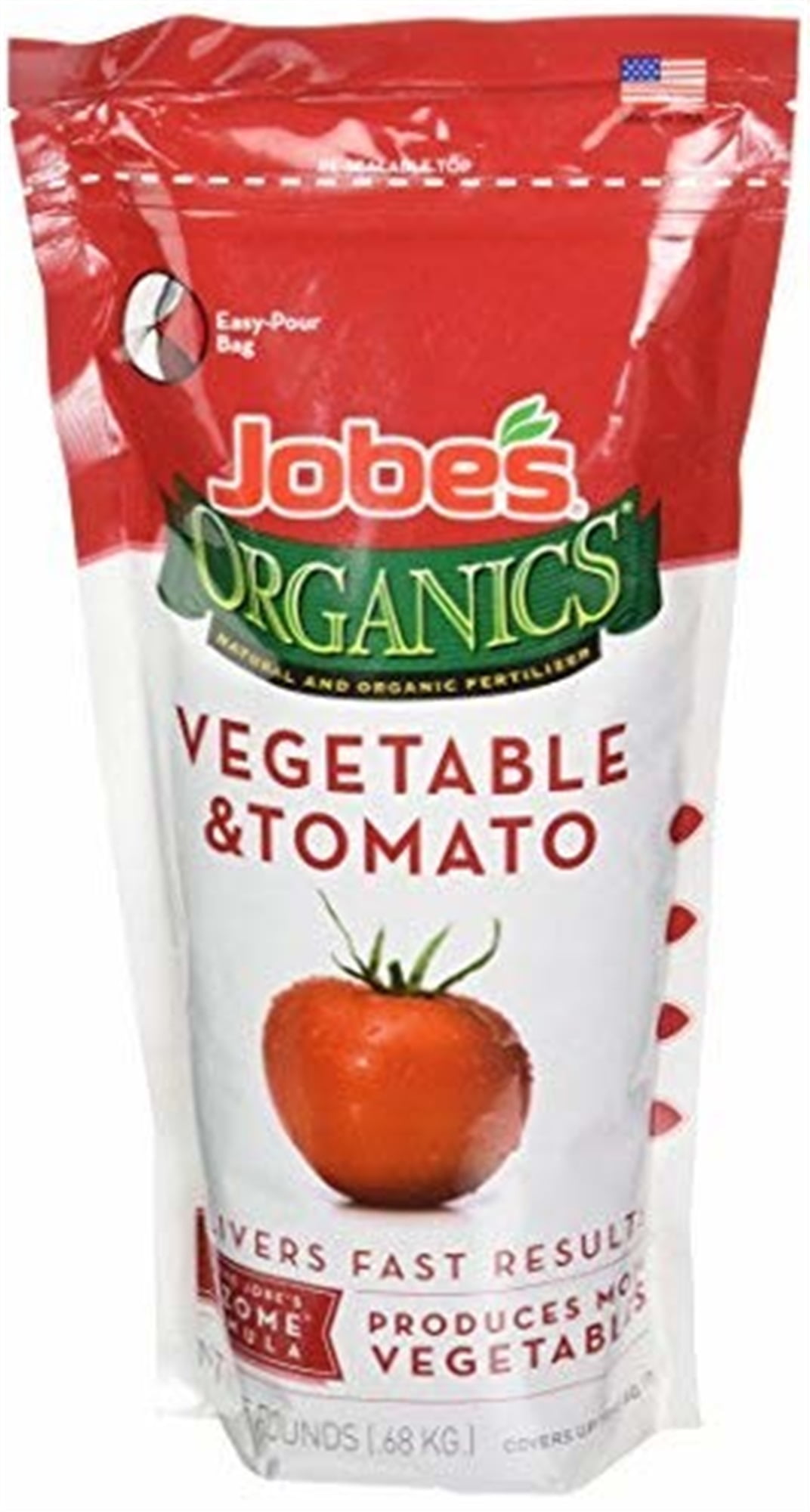 Jobes (#09026) Organics Vegetable & Tomato Granular Plant Food, 4# bag ...