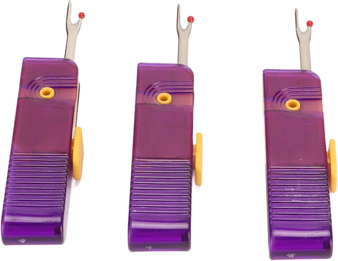3 Pcs Seam Rippers 180 Degree Rotation Folding Purple Thread Rippers ...