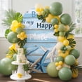 The Beach Is My Happy Place Arch Backdrop Cover 7.2 FT Shell Starfish ...
