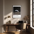PIXELIST Artemis II Earthset Poster, Artemis Mission Wall Art, Unframed ...