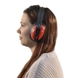 CALIFONE HEARING SAFE HEARING PROTECTOR RED. EAR MUFFS BLOCK OUT ...