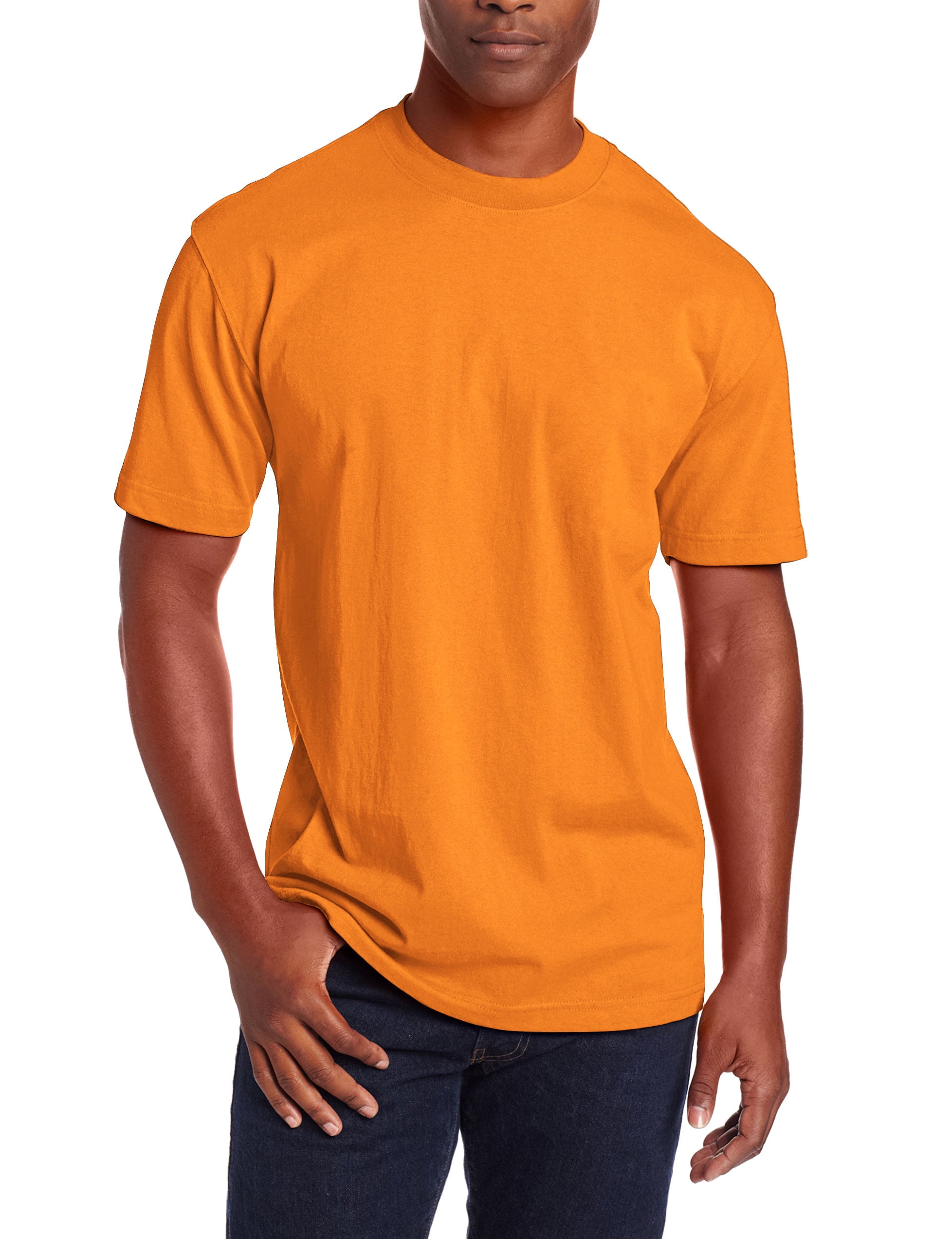 Mens Heavy Weight T Shirts Supermax Plain Tee Big And Tall Xl Solid