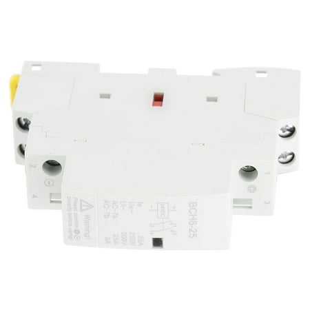 Din Rail Household Contactor, DC Voltage Contactor Long Electrical Life ...