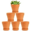 3 Inch Terra Cotta Pots with Drainage - 20 Pack Clay Flower Pots ...