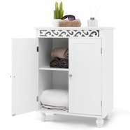 Gondola QS-304-28 Free Standing Slider System with 28 Bins, Ivory ...