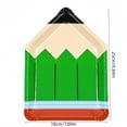 10 Pack Pencil Shaped Disposable Plates School Season Party Supplies ...