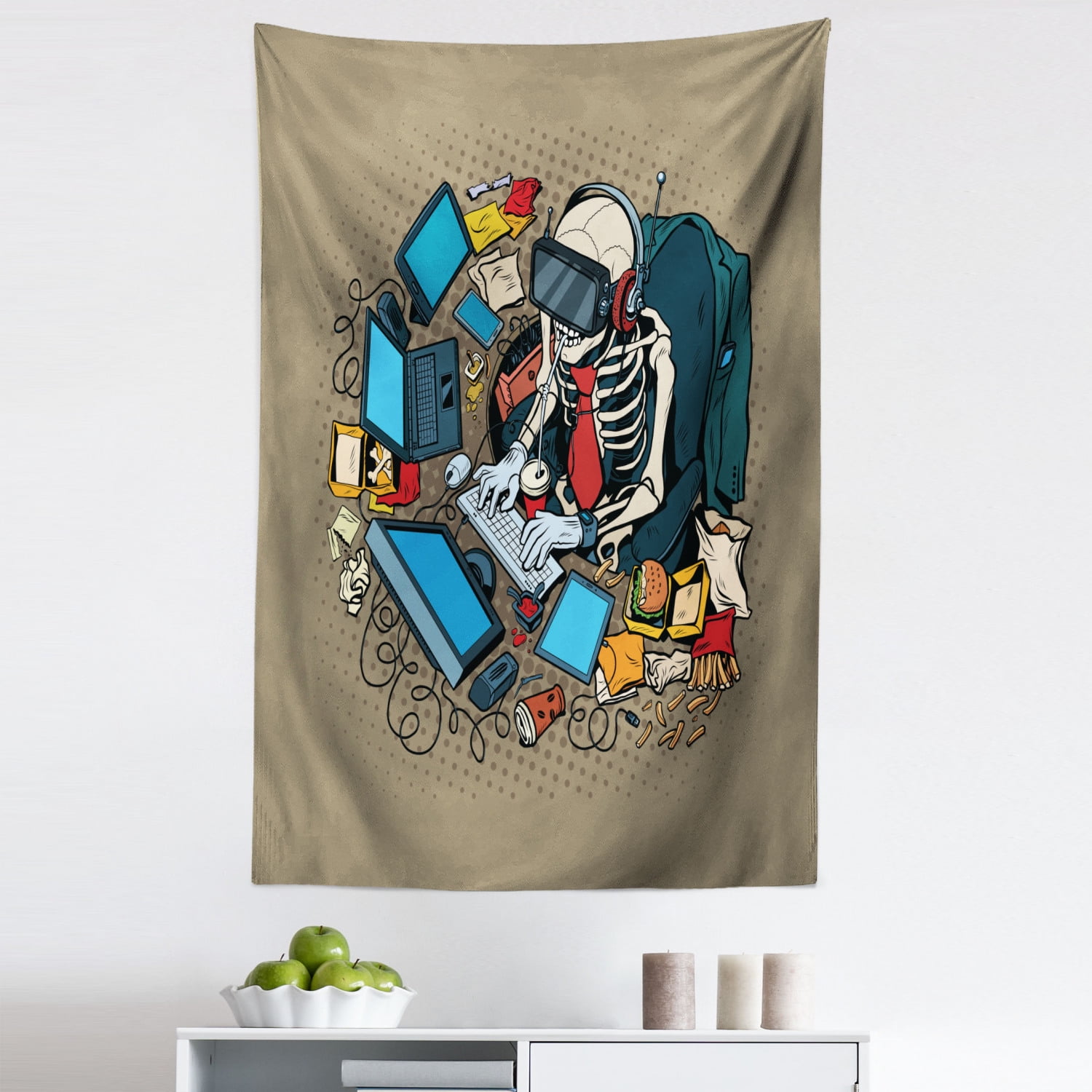 Gamer Tapestry, Skeleton Programmer and Hacker in Virtual Reality ...
