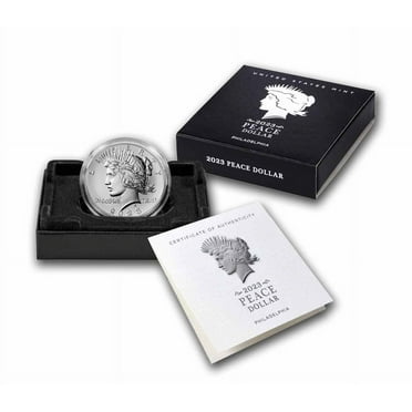 2023-S Proof Silver Morgan Dollar (Box & COA) - Walmart.com