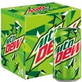 Mountain Dew, Soda Pop, Bold Intense Refreshment, 12 oz Cans, 24 Count ...