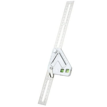 Hesxuno Multi-Angle Measuring Ruler Scoring Ruler - Walmart.com