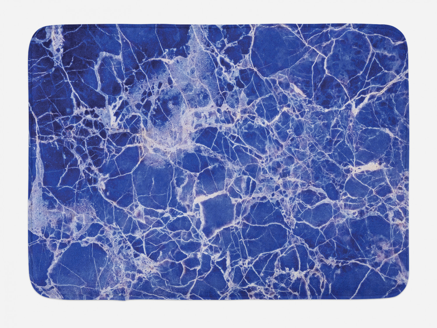 Marble Bath Mat, Metamorphic Marble with Vibrant Fragmented Pieces and ...