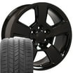 OE Wheels CV76 20 Inch Rims and Tires Fit Tahoe Style 6x139.7 20x9 ...