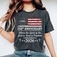 CLOTEX Freedom Christian America 250th Anniversary Shirt, Distressed ...