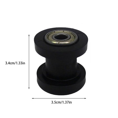 8mm Motorcycle Chain Tensioner Universal Roller Slider Guide Modified ...