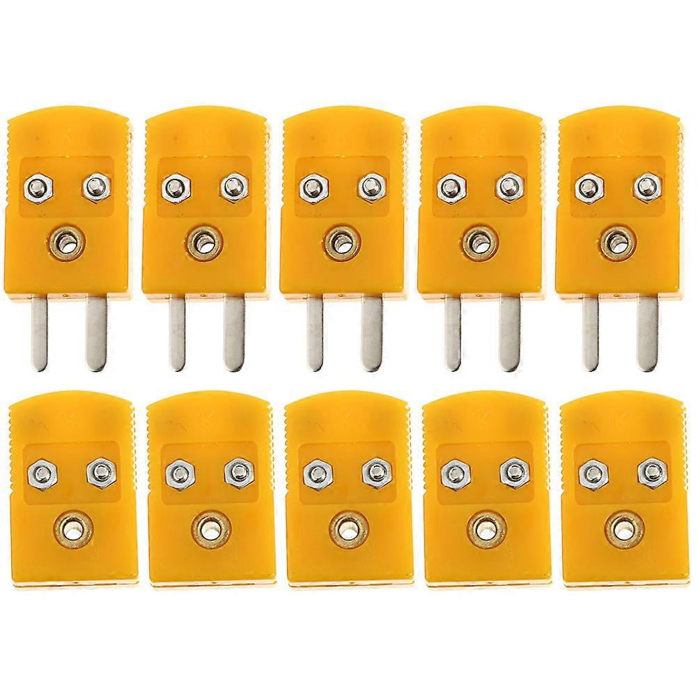 5 Sets Thermocouple Adapters Thermocouple Connector Male Female ...