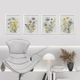 PixonSign Framed Wall Art Multcolor Wildflowers Collage Posters, Set of ...