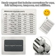 Gustave Magnetic Kitchen Measurement Conversion Chart Refrigerator ...