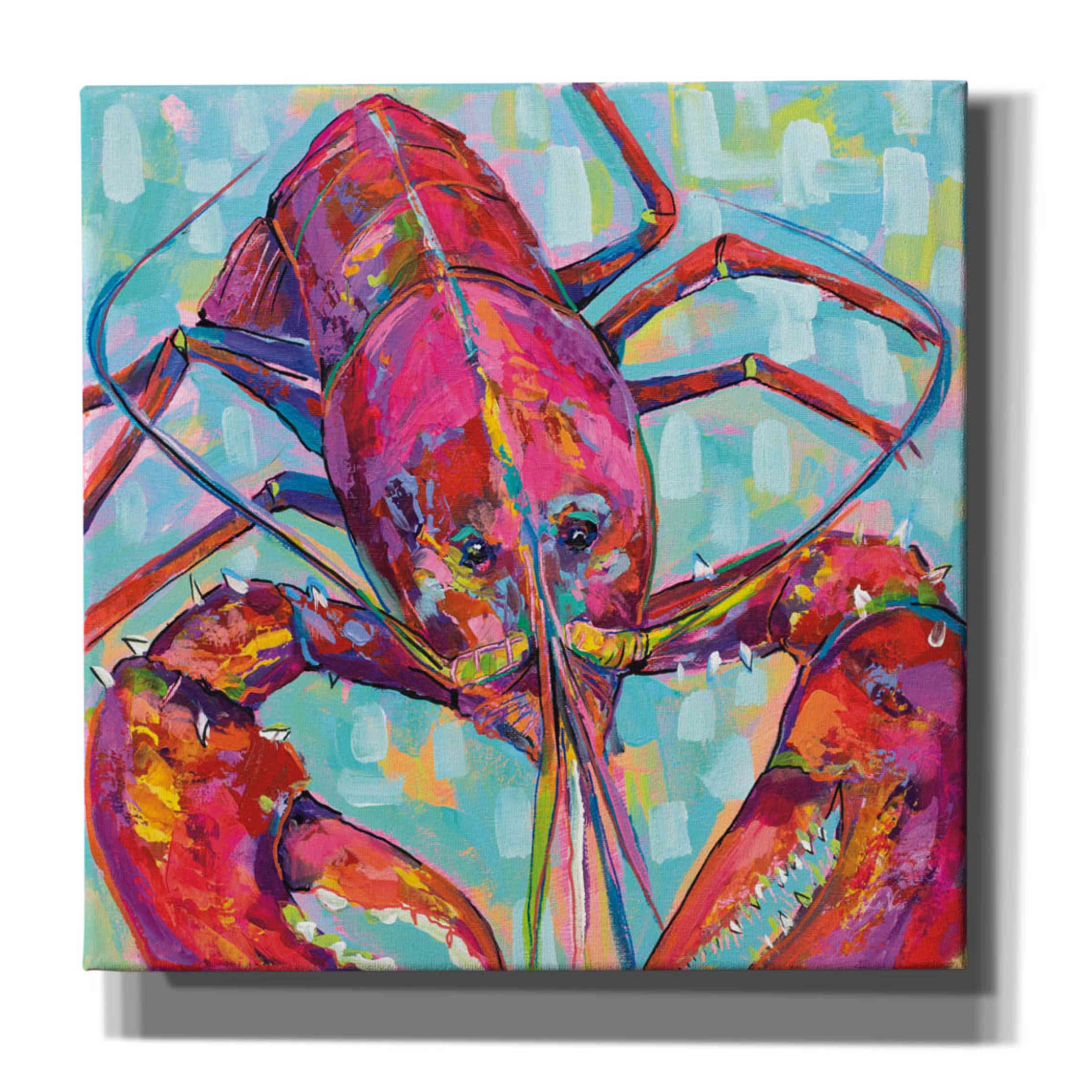 Epic Graffiti 'Lilly Lobster III' by Jeanette Vertentes, Canvas Wall ...