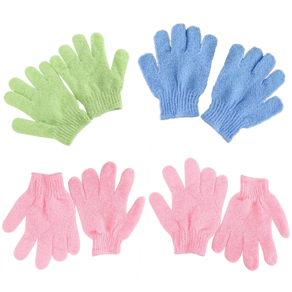 Click here for Ounona 4 Pairs Of Shower Exfoliating Bath Gloves N... prices