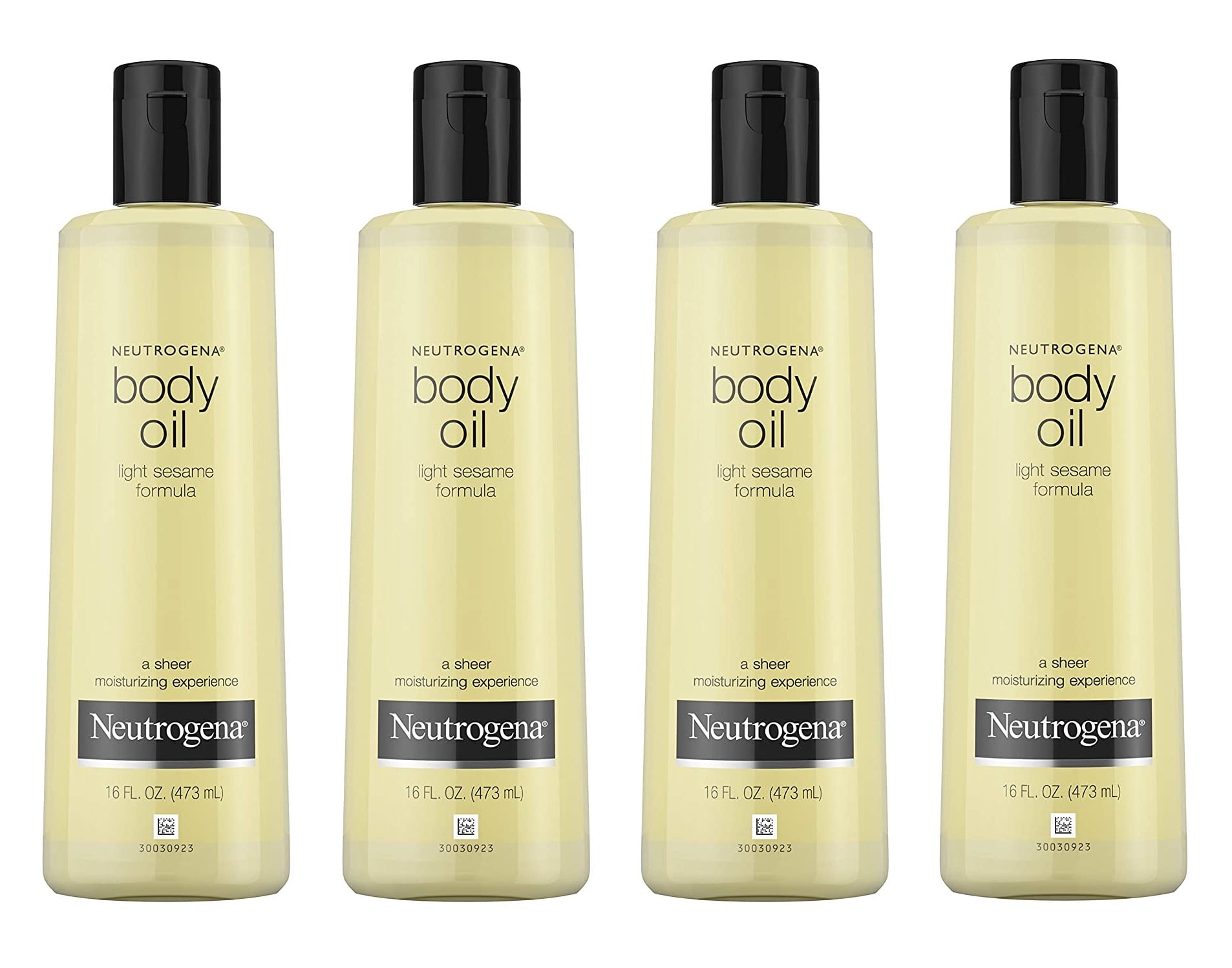 Neutrogena Body Oil Light Sesame Formula, Original, 16 oz (Pack of 4 ...