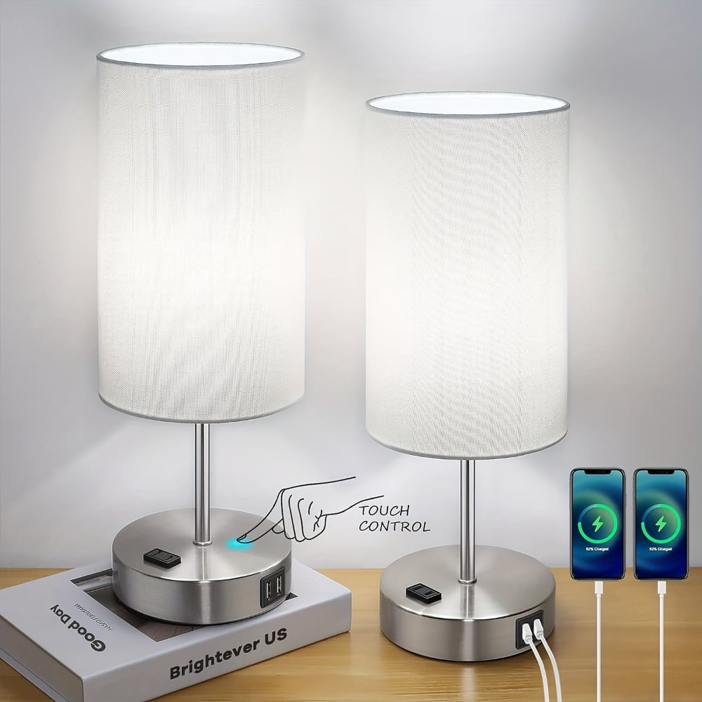 Click here for Dosaele Set Of 2 Touch Control Table Lamps With 2... prices